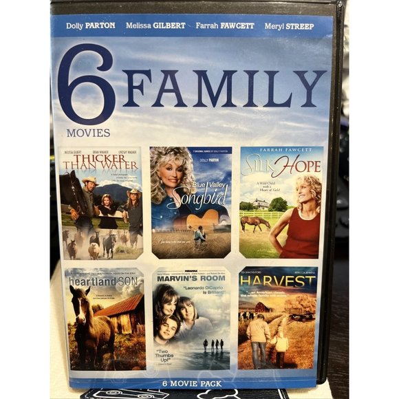 Media | 6 Family Movies Dvd 212 2disc Set | Poshmark